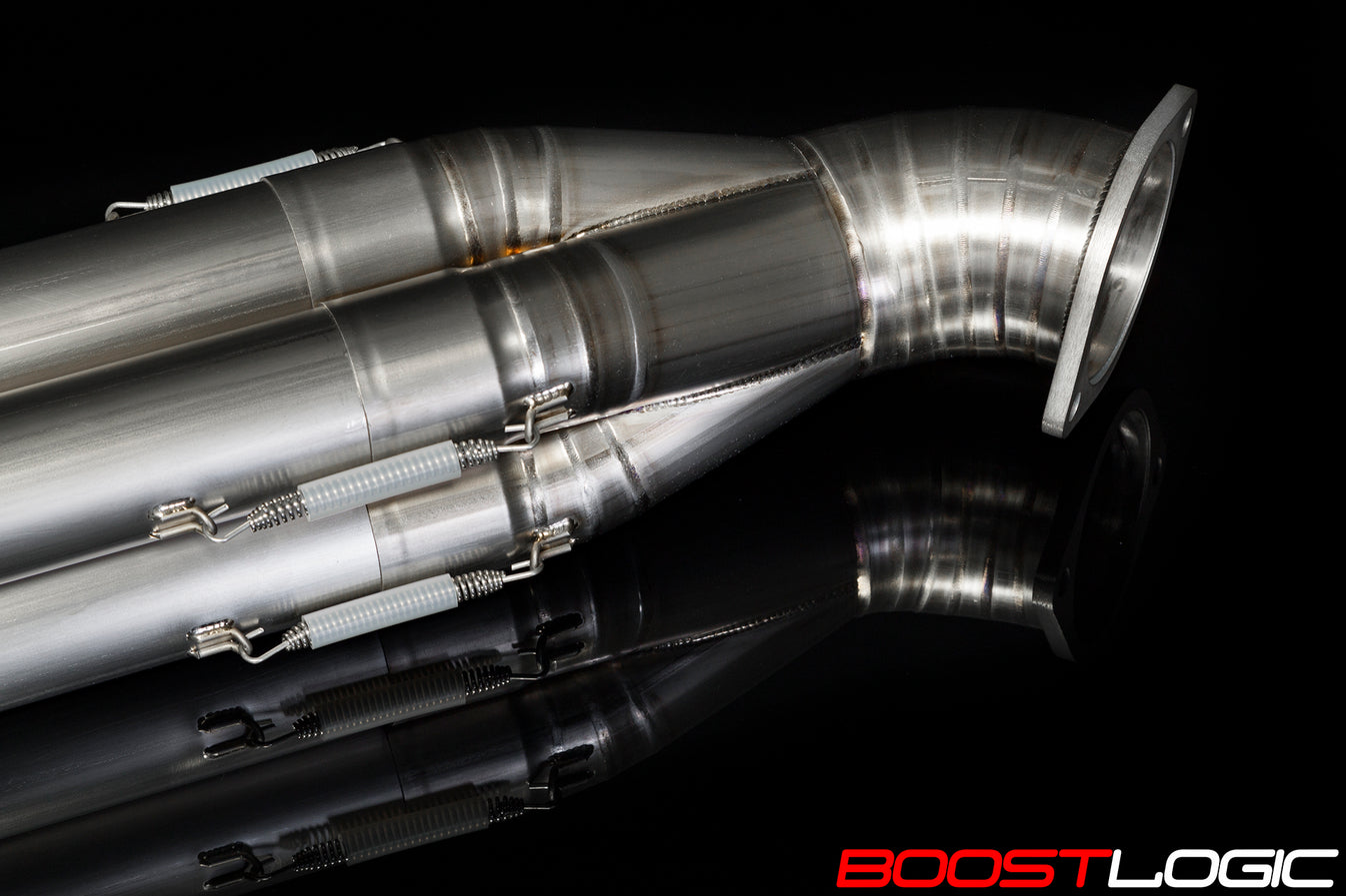 Boost Logic Formula Series Quadzilla Titanium Midpipe Nissan R35 GTR 0 ...